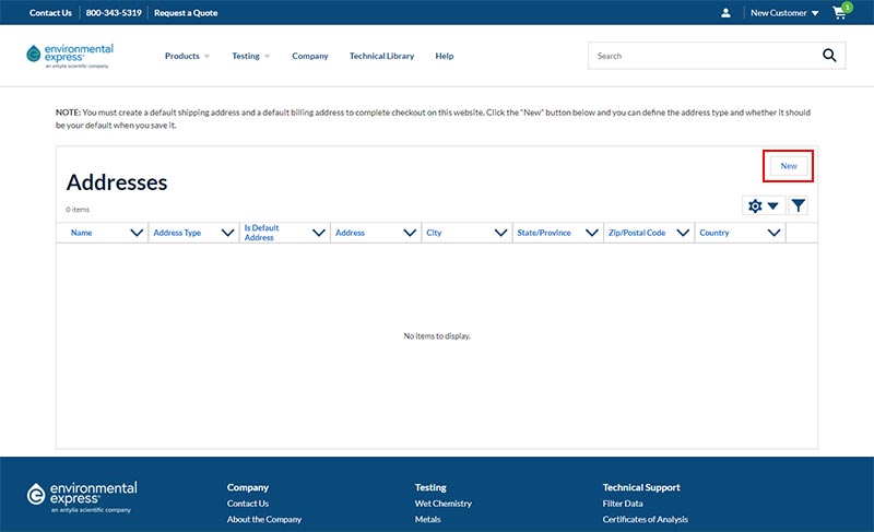 Website FAQs from Environmental Express