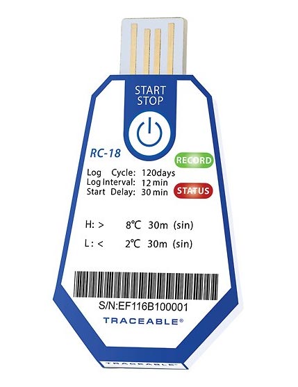 Temperature Data Loggers from Environmental Express
